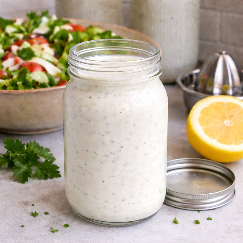 Joghurt-Dressing im Thermomix®* auf Vorrat ♥ leicht – Fitgemixt